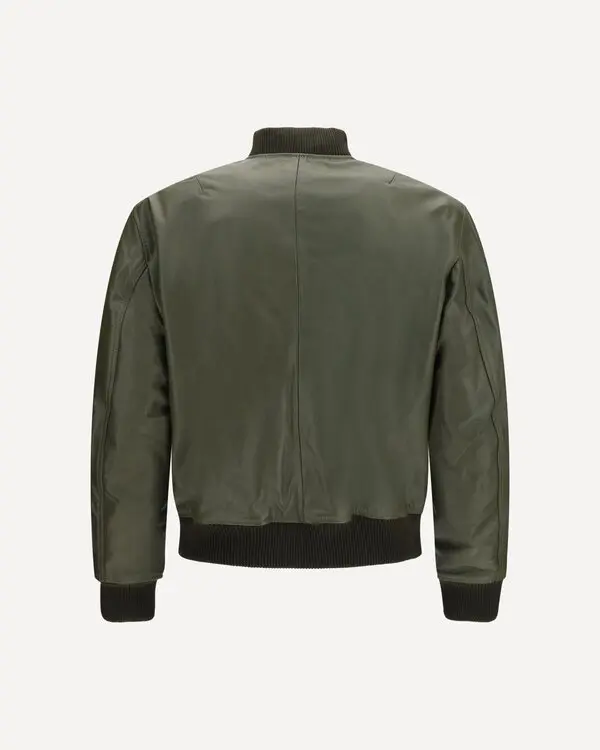 SUNFLOWER Leather Aviator Jacket