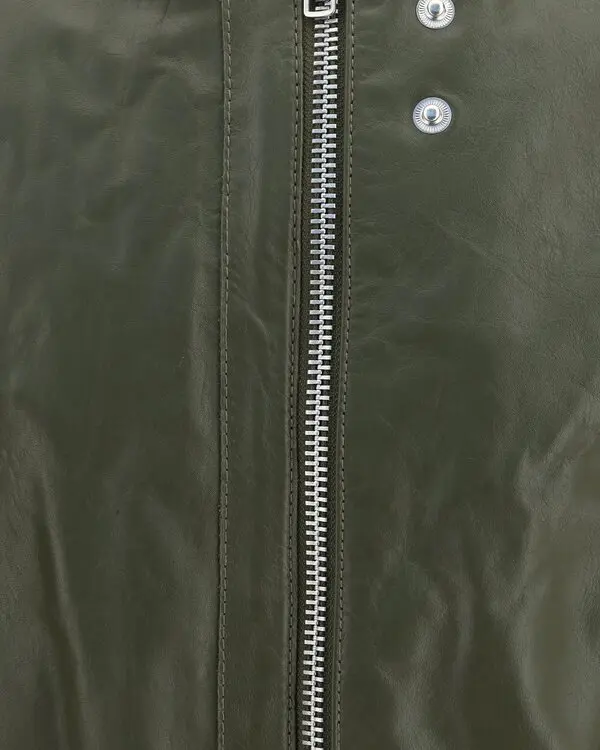SUNFLOWER Leather Aviator Jacket