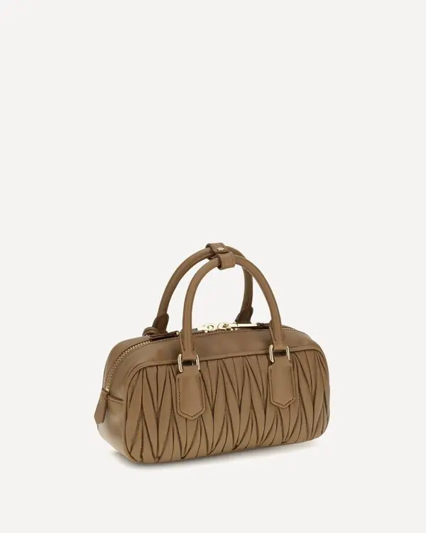 Miu Miu Arcadie Shoulder Bag - Beige