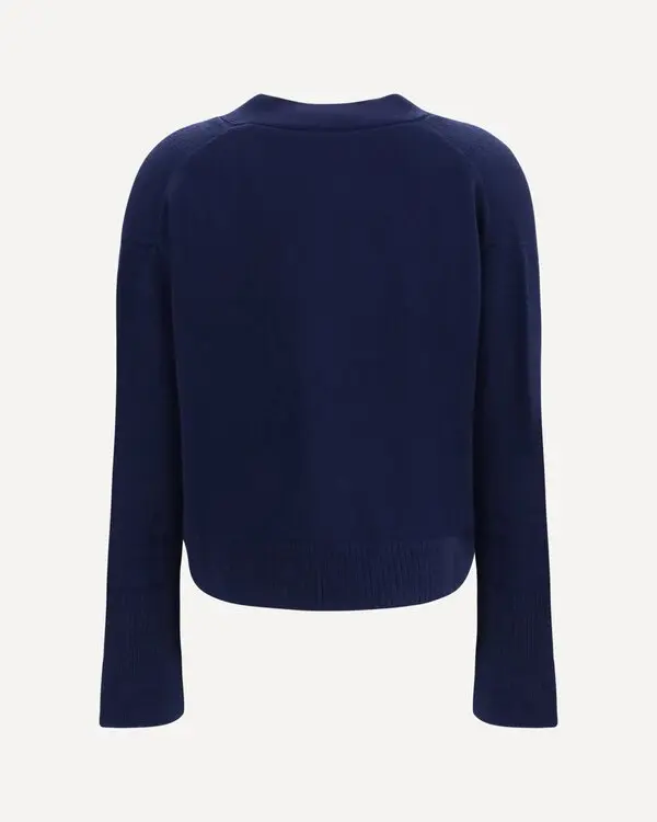 VERYBUSY Cashmere V-neck Buttoned Cardigan Femae