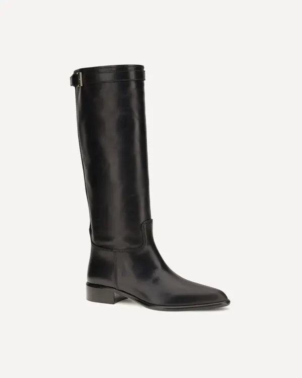 Prada High Leather Boots