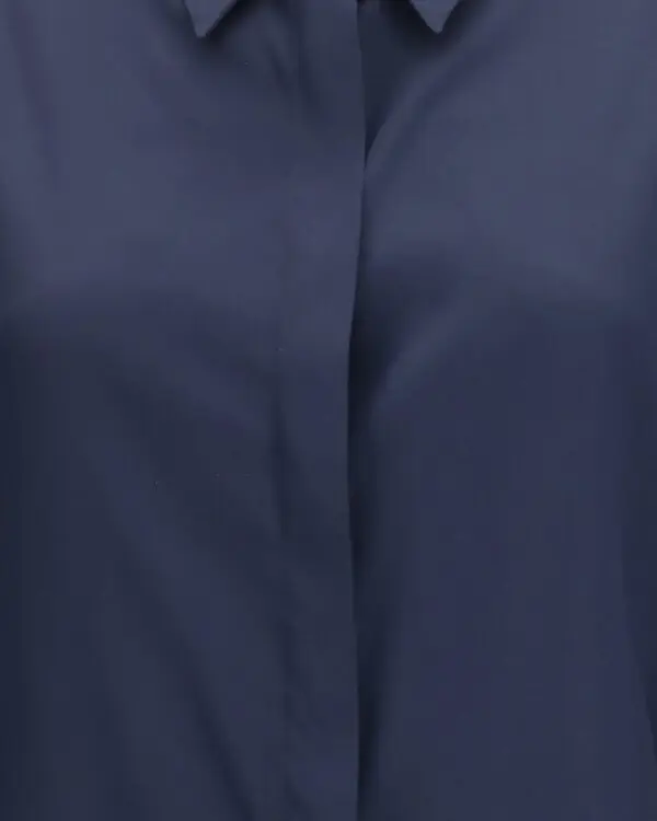ELLA Silk Shirt With Back Gathering