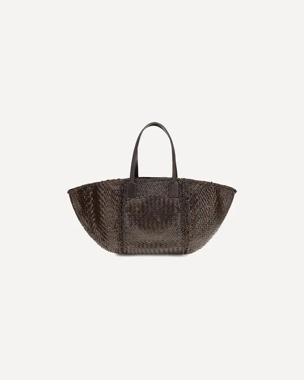 Dragon Diffusion Teresa Handwoven Tote Bag - Brown