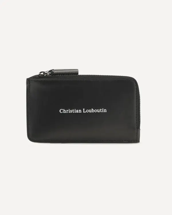 CHRISTIAN LOUBOUTIN Canopy Zipped Card Holder