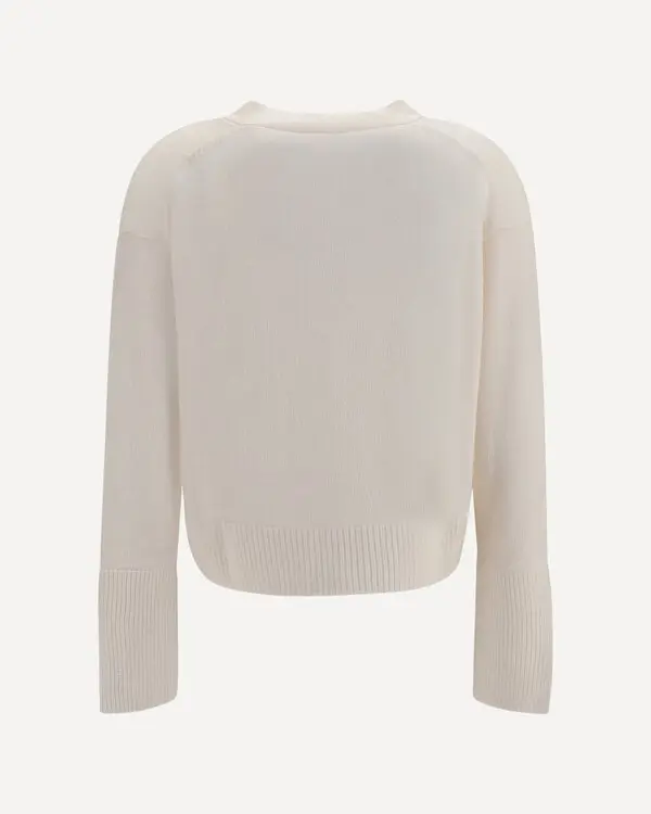 VERYBUSY Cashere V-neck Sweater Feale