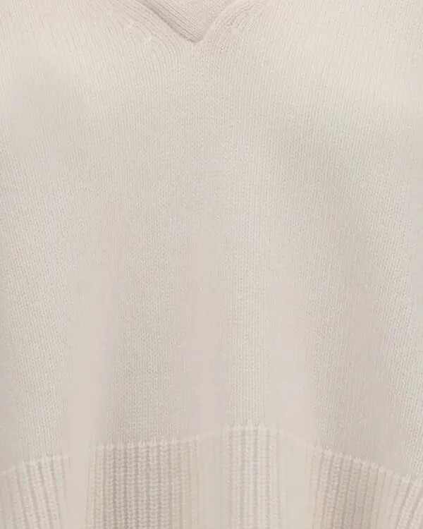 VERYBUSY Cashere V-neck Sweater Feale