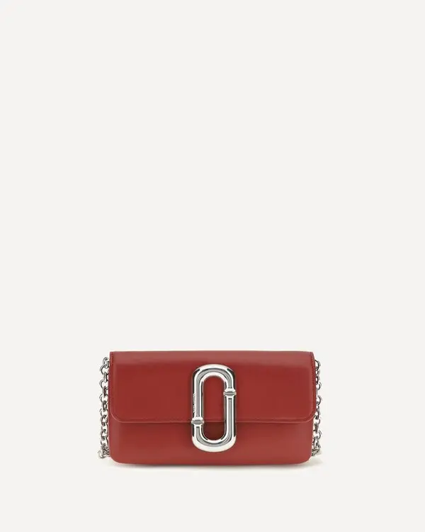 Marc Jacobs Snapshot Chain Wallet - Red