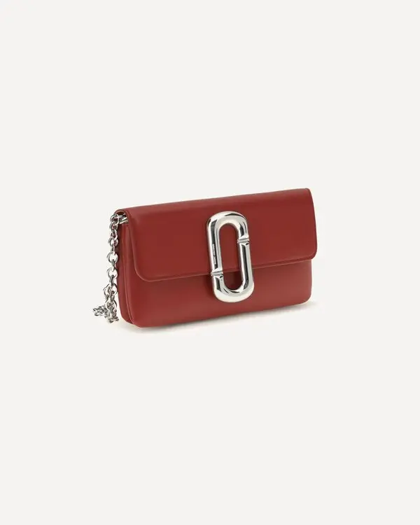 Marc Jacobs Snapshot Chain Wallet - Red