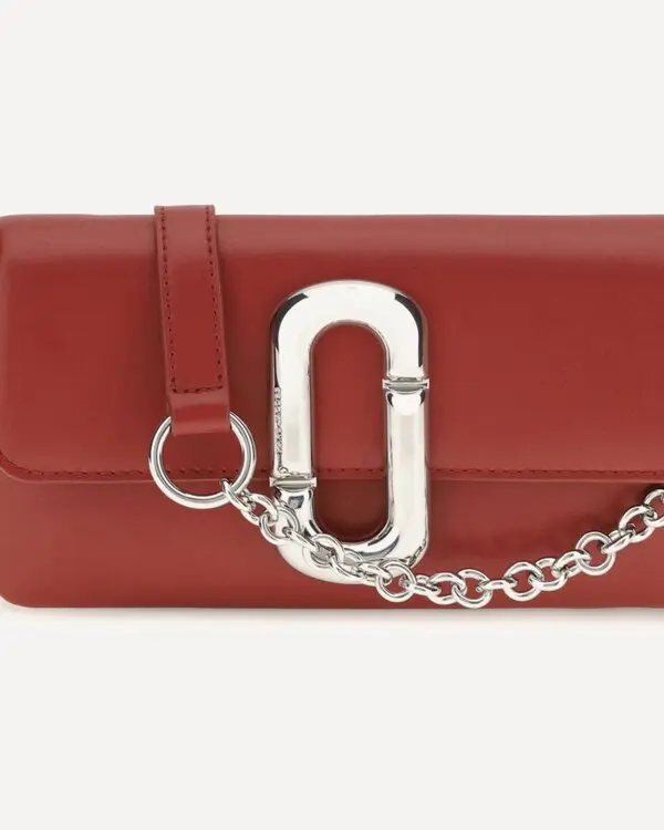 Marc Jacobs Snapshot Chain Wallet - Red