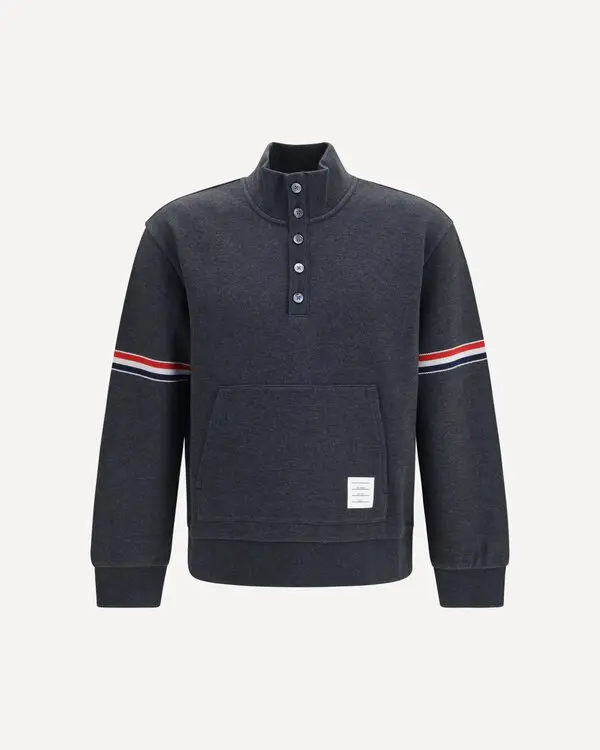 Thom Browne Loopback Cotton Piqué Sweater