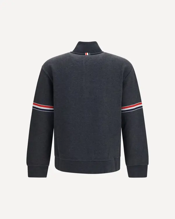 Thom Browne Loopback Cotton Piqué Sweater