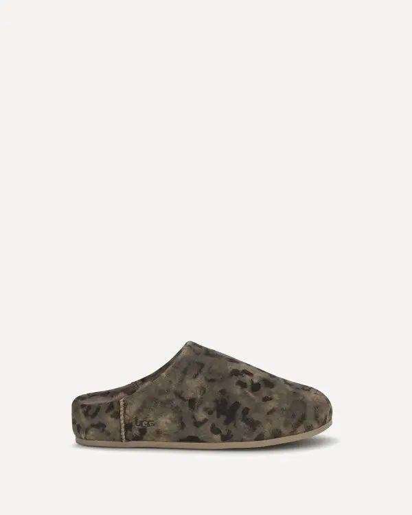 UGG Elea Spotted Slip-on Mules - Brown