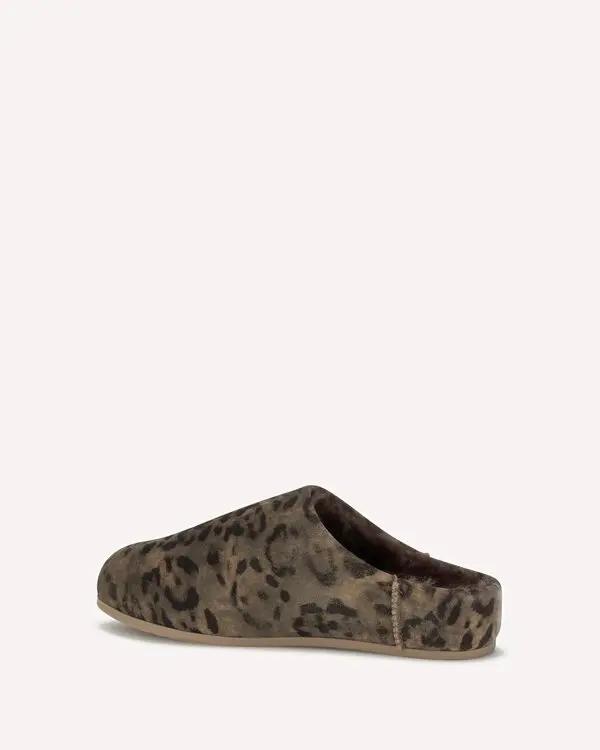 UGG Elea Spotted Slip-on Mules - Brown