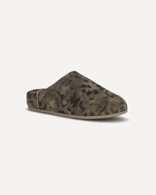 UGG Elea Spotted Slip-on Mules - Brown