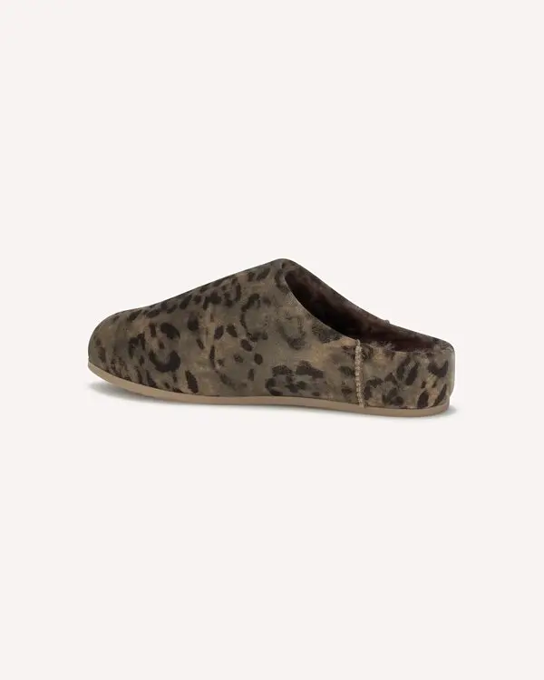 UGG Elea Spotted Slip-on Mules - Brown