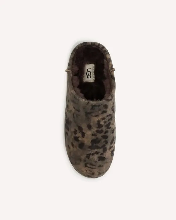 UGG Elea Spotted Slip-on Mules - Brown