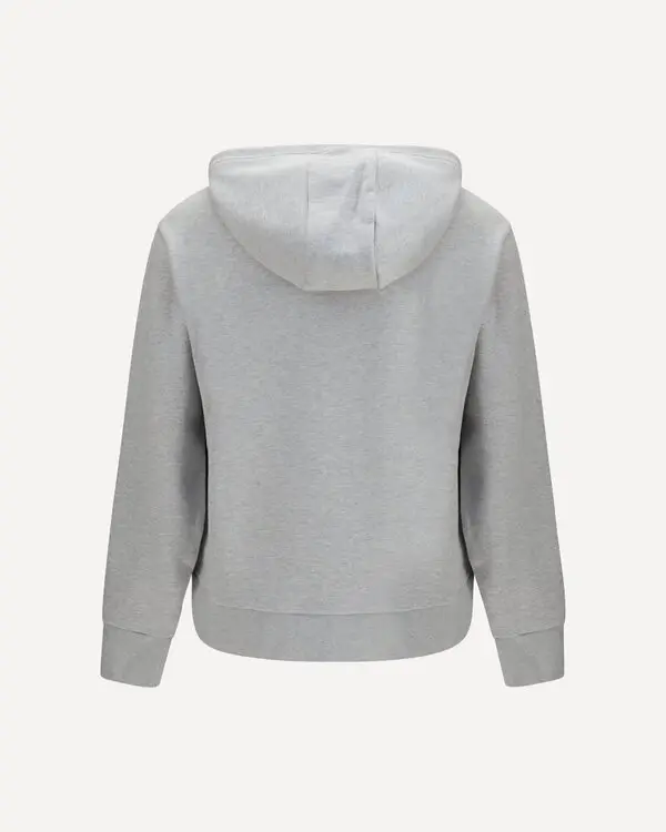 Thom Browne Loopback Colorblock Hooded Sweatshirt
