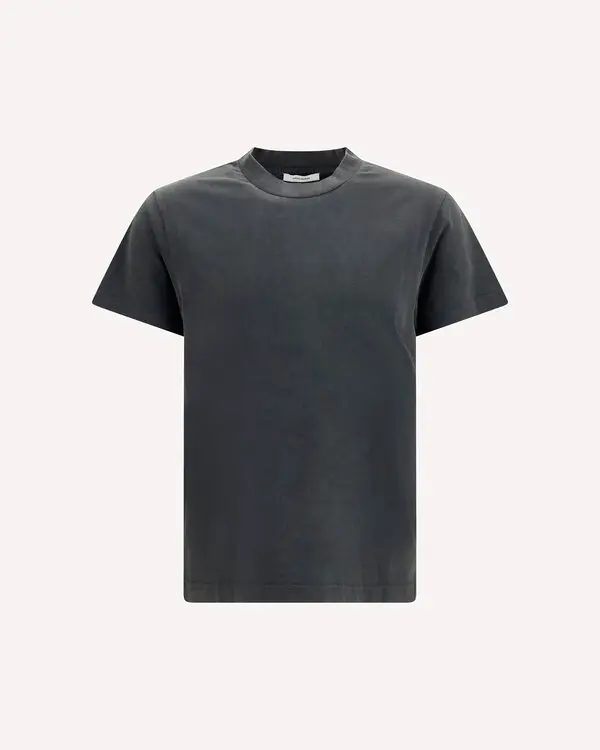 ENTIRE STUDIOS Standard Cotton Crewneck T-shirt - Black