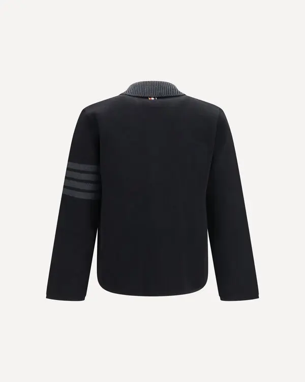 Thom Browne 4-bar Cotton Piqué Jacket
