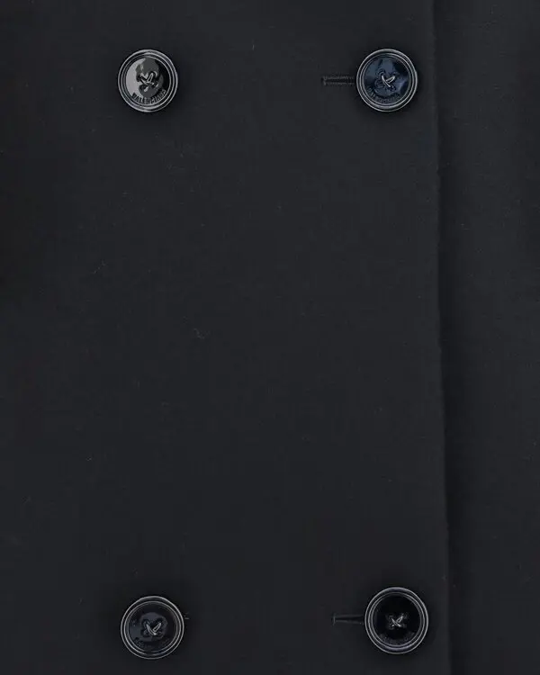 Balenciaga Structured High-neck Peacoat