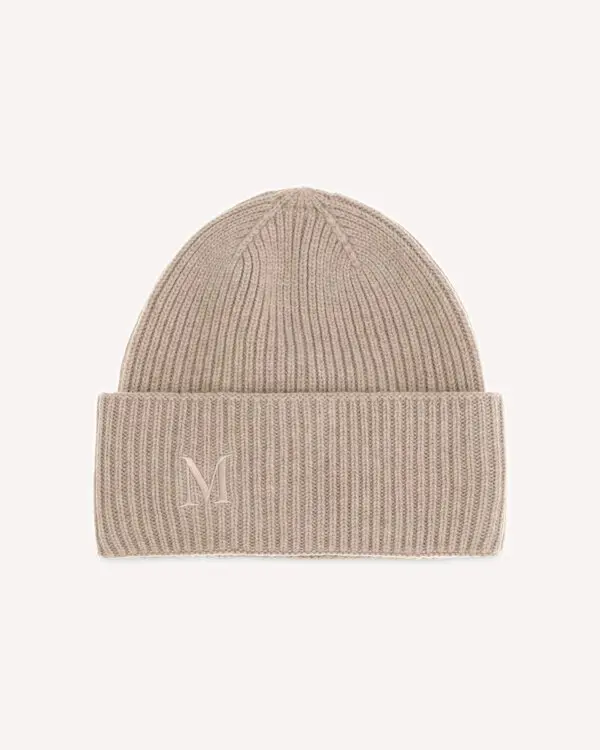 Max Mara Retina Beanie - Beige