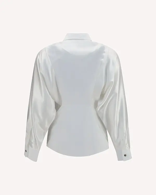 Versace Embroidered Cotton Poplin Shirt