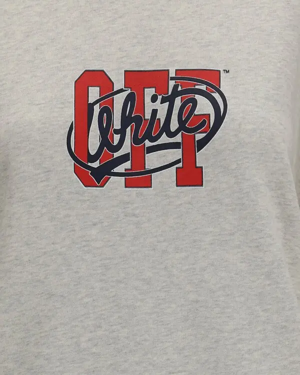 Off-White Off College Crewneck Sweatshirt - Grey