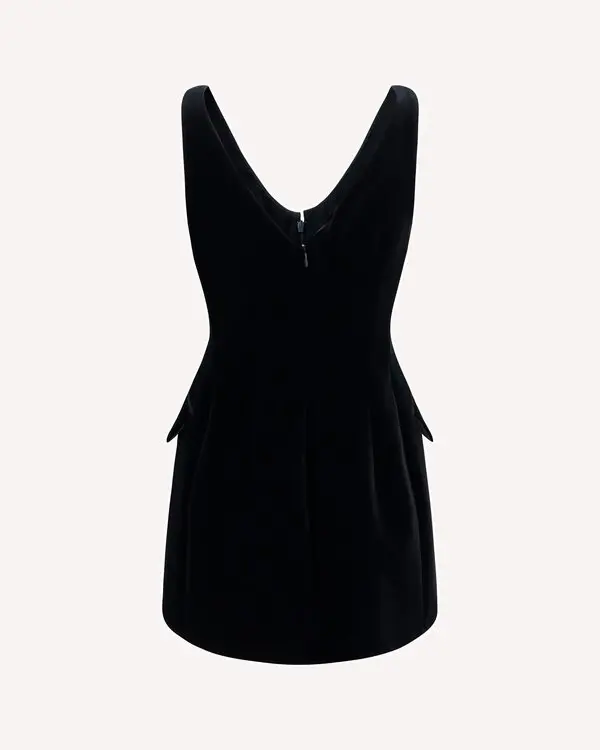 Max Mara Tefrite Tructured V-neck Dre