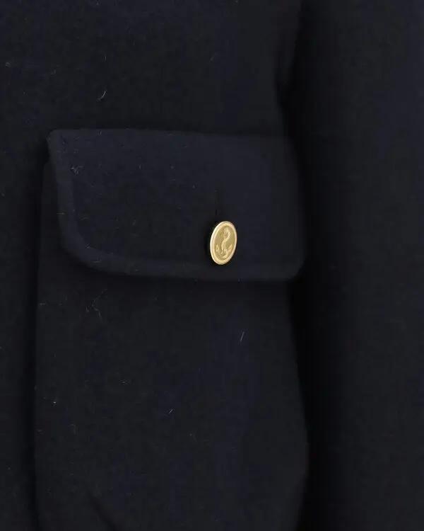 Thom Browne Cropped Virgin Wool Jacket