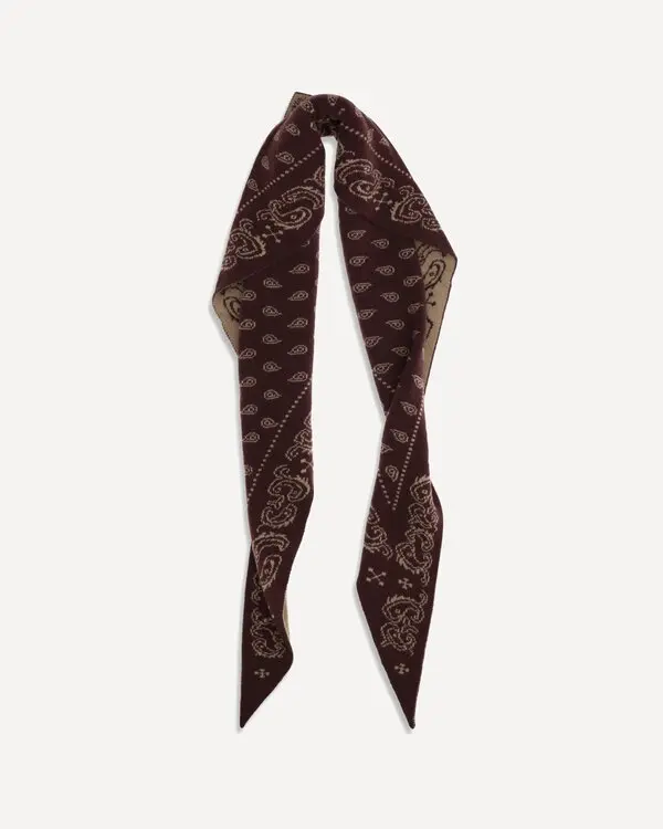 Guest In Residence The Wild Rag Scarf - Brown