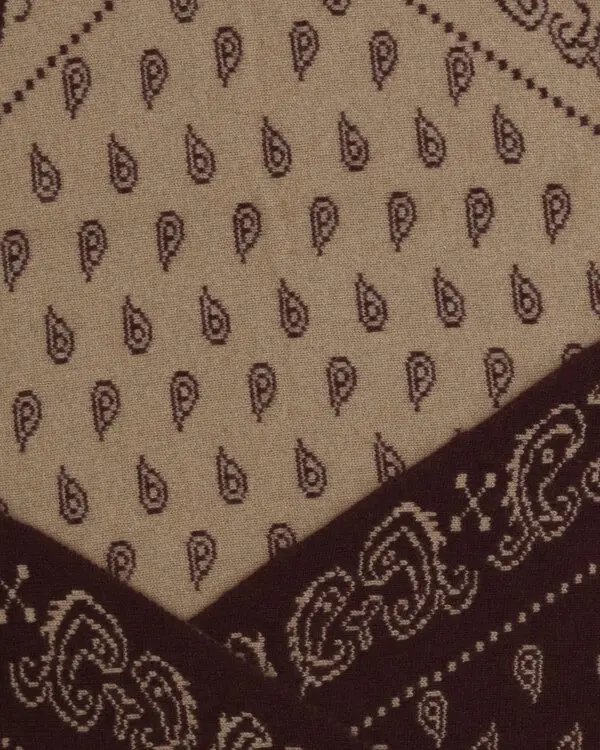 Guest In Residence The Wild Rag Scarf - Brown