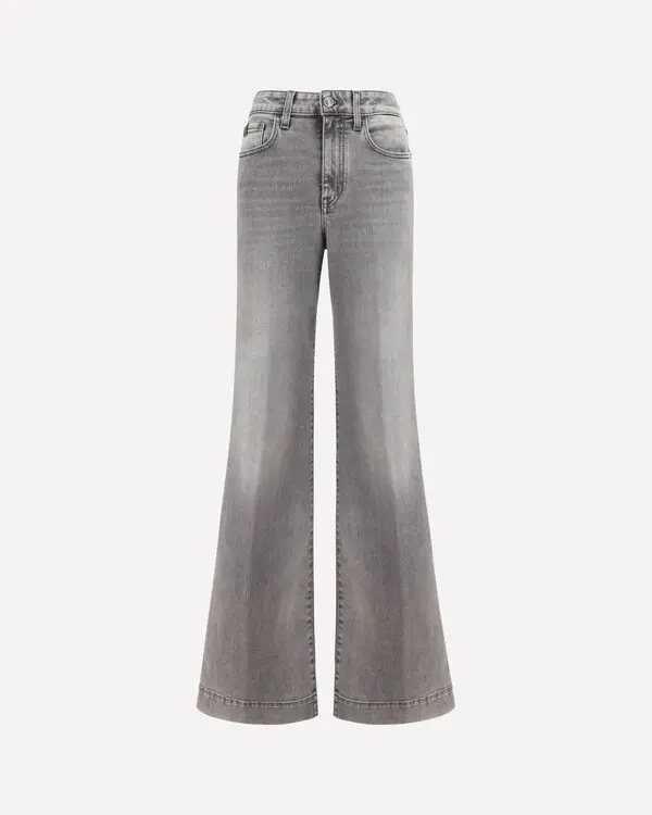 JACOB COHЁN Jackie Wide-leg Jeans - Grey