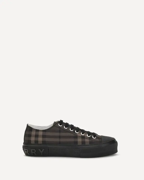 Burberry Jack Check Nylon-blend Sneakers