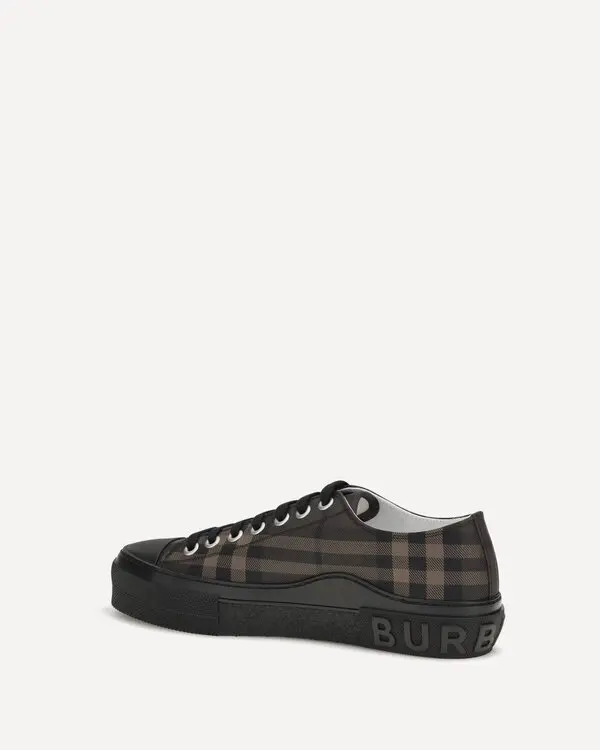 Burberry Jack Check Nylon-blend Sneakers