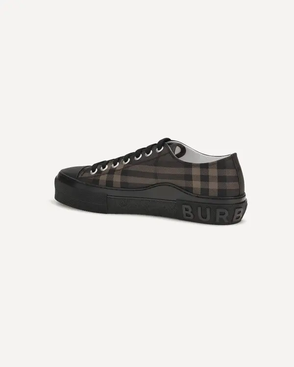 Burberry Jack Check Nylon-blend Sneakers