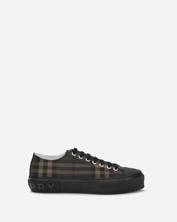 Burberry Jack Check Nylon-blend Sneakers