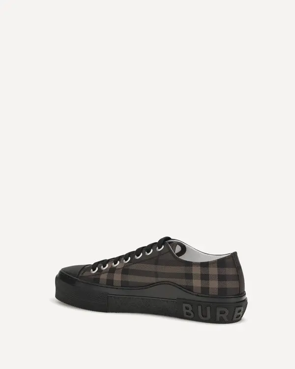 Burberry Jack Check Nylon-blend Sneakers