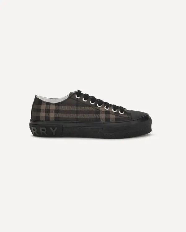 Burberry Jack Check Nylon-blend Sneakers