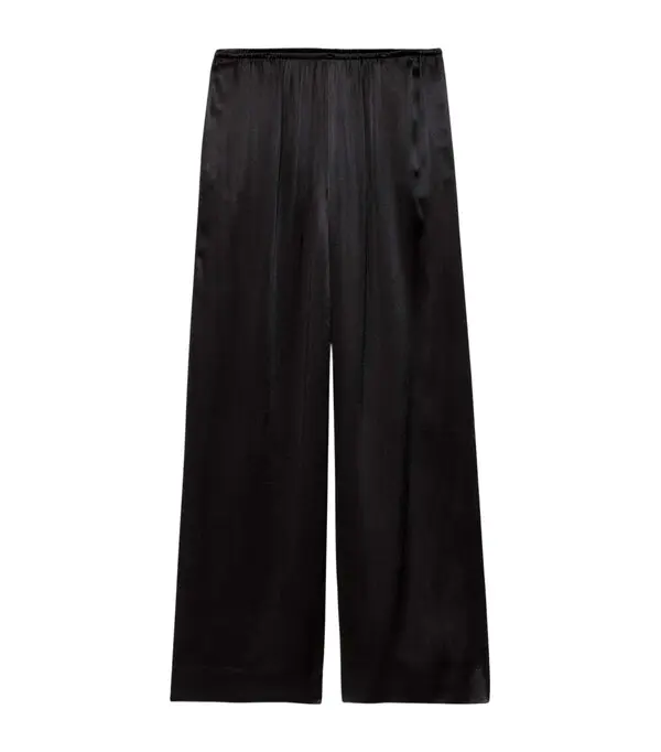 ALLSAINTS Crepe Lycia Wide-leg Trousers