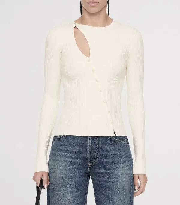 ALLSAINTS Cut-out Cruz Cardigan