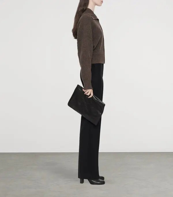 ALLSAINTS Wool Caron Collared Cardigan