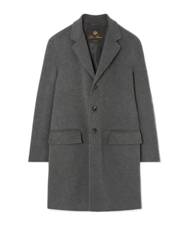 Loro Piana Long-sleeved Coat - Grey