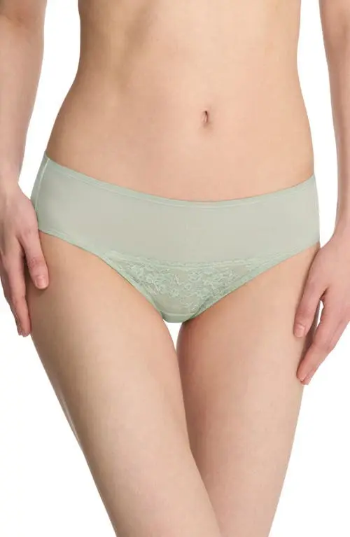 Natori Cherry Blossom Lace Briefs - Meadow