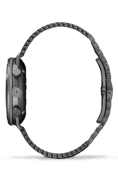 Shinola The Canfield Chronograph Mesh Strap Watch