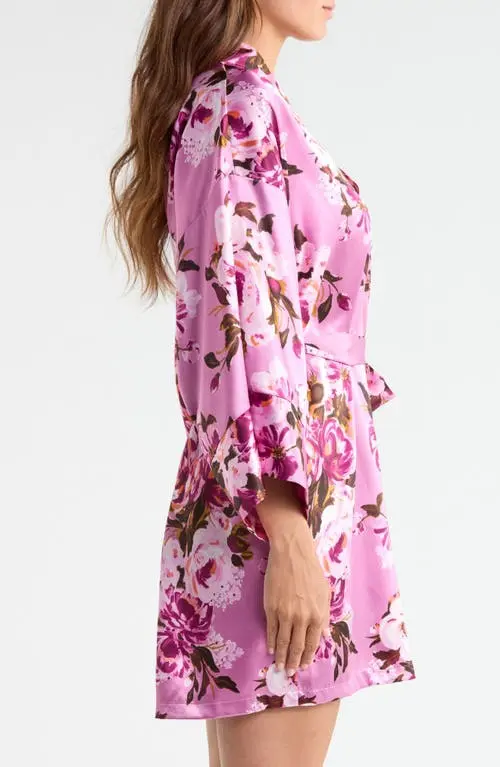 IN BLOOM BY JONQUIL Marina Floral Wrap Robe