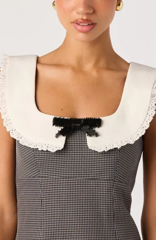 Astr The Label Betha Check Minidress