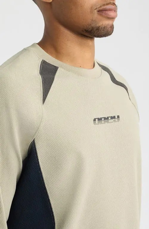 Obey Delta Knit Long Sleeve Graphic T-shirt
