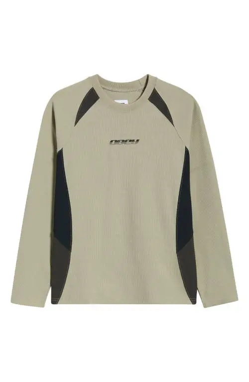 Obey Delta Knit Long Sleeve Graphic T-shirt
