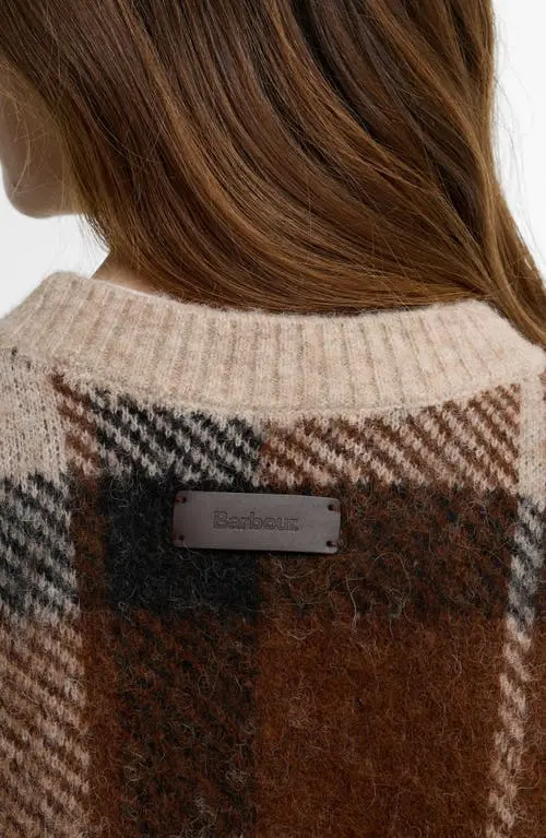 Barbour Glendyn Plaid Crewneck Sweater