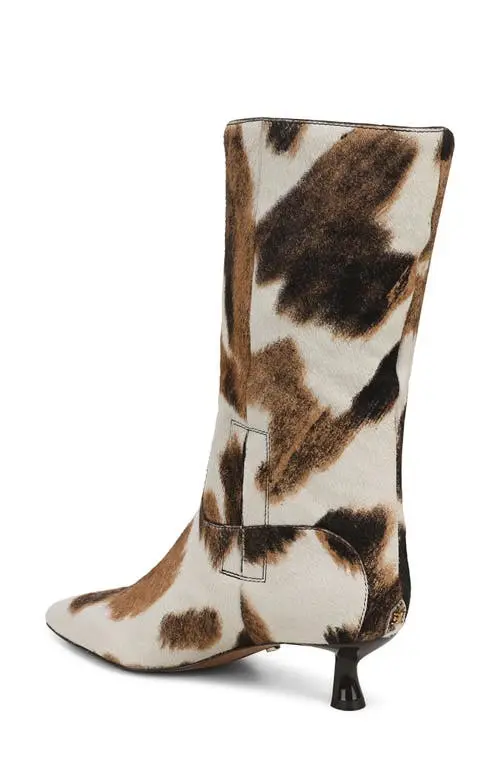Sam Edelman Ramona Genuine Calf Hair Boot - Cafe Multi